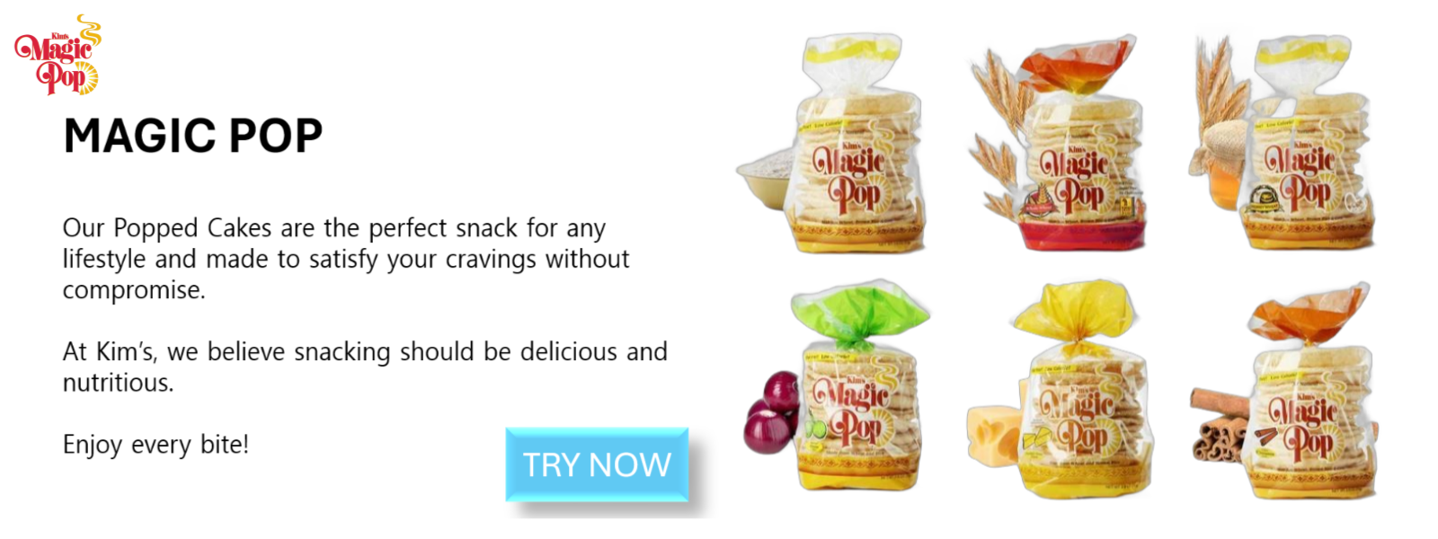 Healthy Multi-Grain Snack! Kims Magic Pop – Kim's Magic Pop